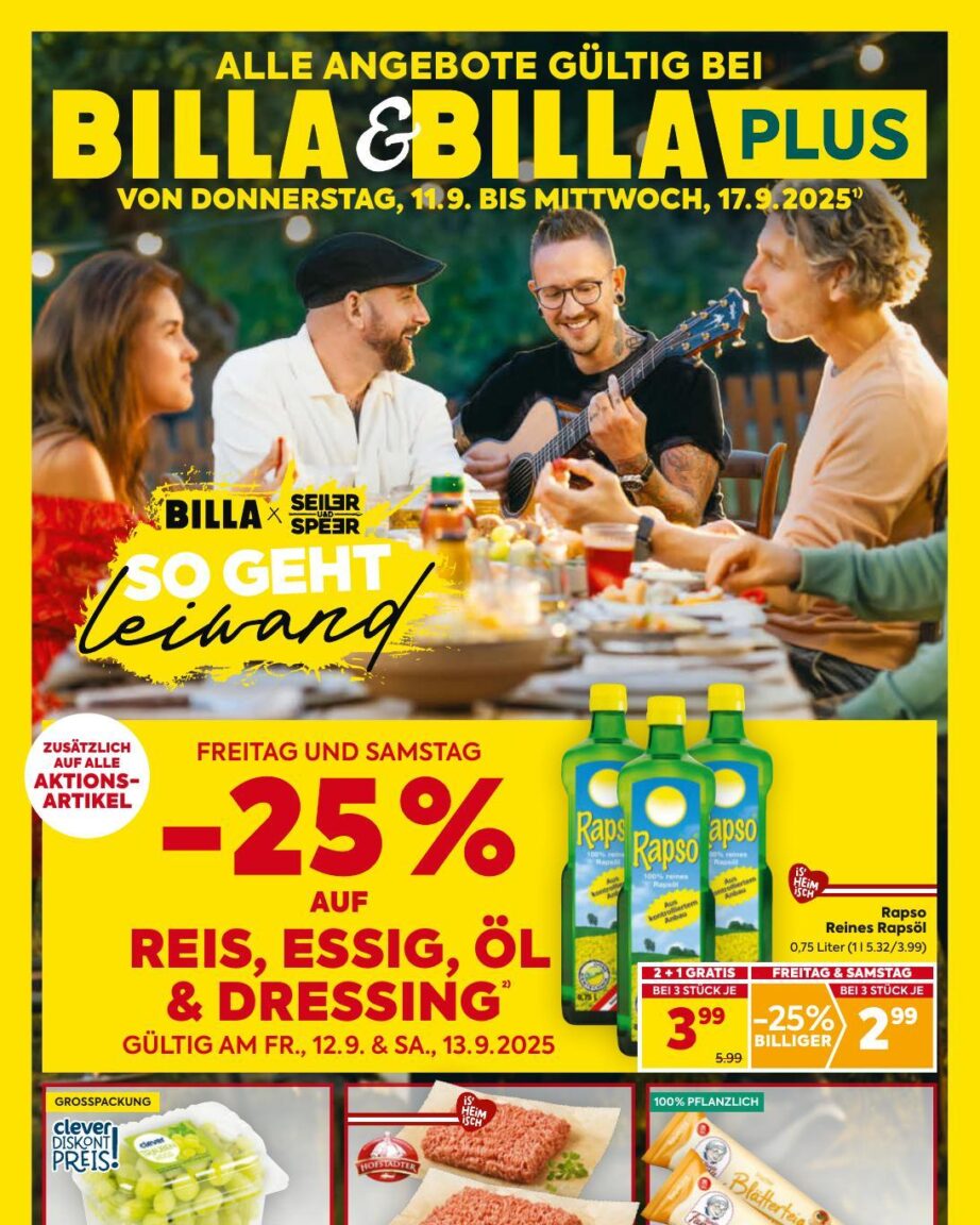 Billa Leták Rakúsko Aktuálny | Akcie a Zľavy | RakúskeLetáky.sk