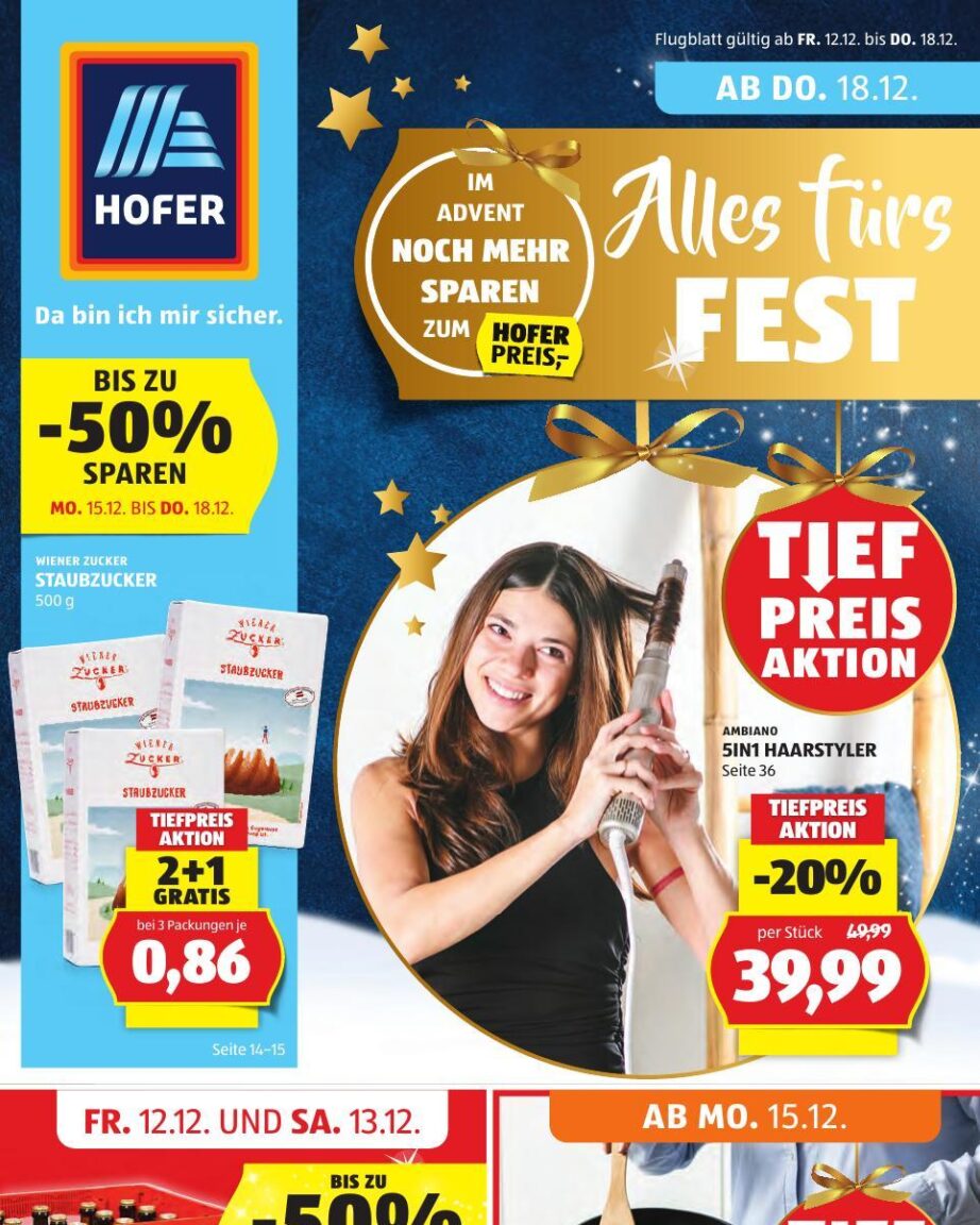 Hofer Leták Rakúsko Aktuálny | Akcie a Zľavy | RakúskeLetáky.sk